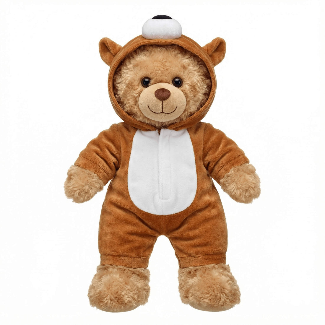 Leuk cadeau voor vrouwen 2026 - milo knuffel beer met reindeer onesie